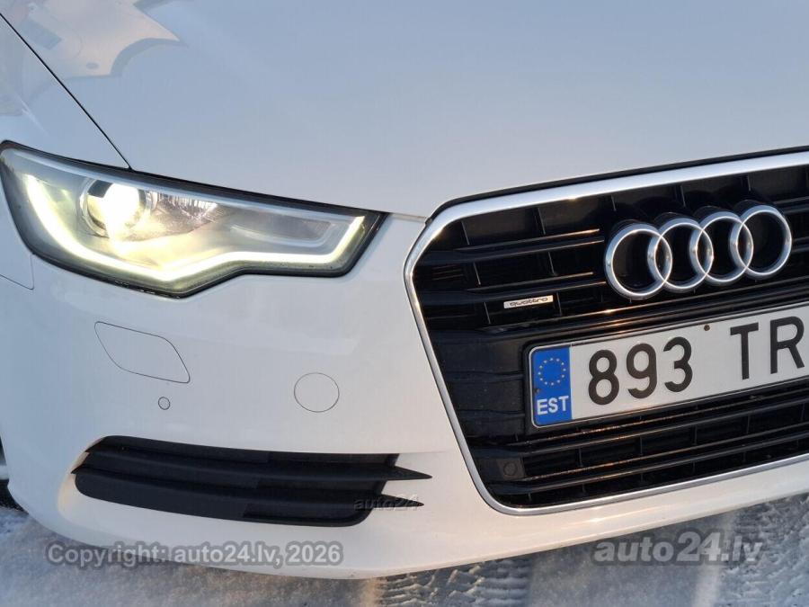 Balts Audi A6 2012 Tartu, ar dzinēja tilpumu 3.00 L un nobraukumu 373 tūkst. km par 9999 €, foto 4 vietnē AUTOMOTO.COM.LV