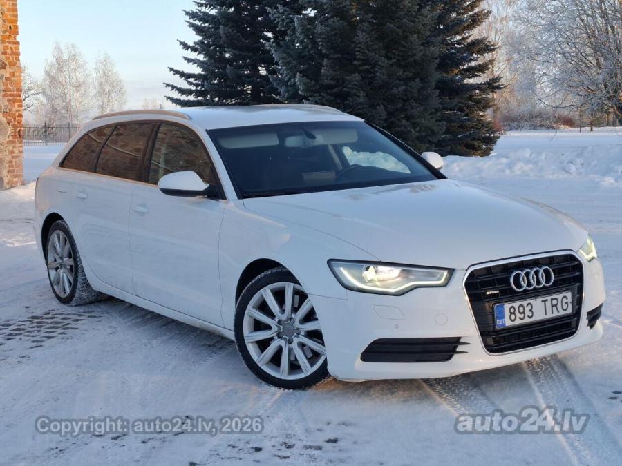 Balts Audi A6 2012 Tartu, ar dzinēja tilpumu 3.00 L un nobraukumu 373 tūkst. km par 9999 €, foto 6 vietnē AUTOMOTO.COM.LV