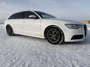White Audi A6 2012 in Kedainiai, with an engine capacity of 3.00 L and mileage of 311 thousand km for 10900 €, photo 4 on AUTOMOTO.COM.LV