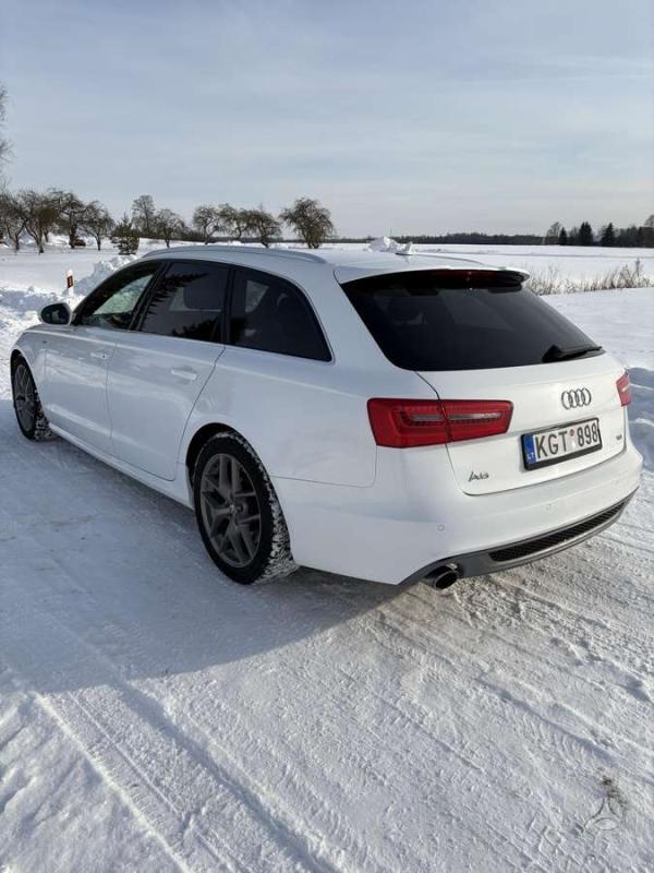 White Audi A6 2012 in Kedainiai, with an engine capacity of 3.00 L and mileage of 311 thousand km for 10900 €, photo 7 on AUTOMOTO.COM.LV