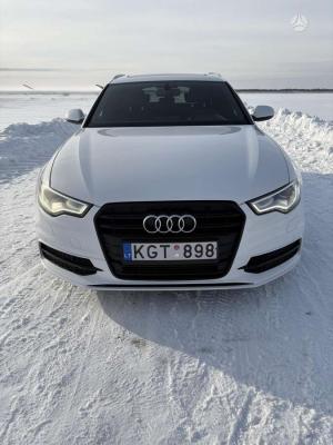 White Audi A6 2012 in Kedainiai, with an engine capacity of 3.00 L and mileage of 311 thousand km for 10900 €, photo 9 on AUTOMOTO.COM.LV