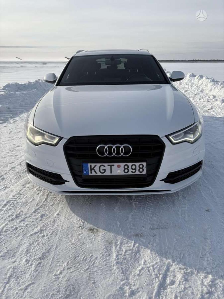 White Audi A6 2012 in Kedainiai, with an engine capacity of 3.00 L and mileage of 311 thousand km for 10900 €, photo 9 on AUTOMOTO.COM.LV