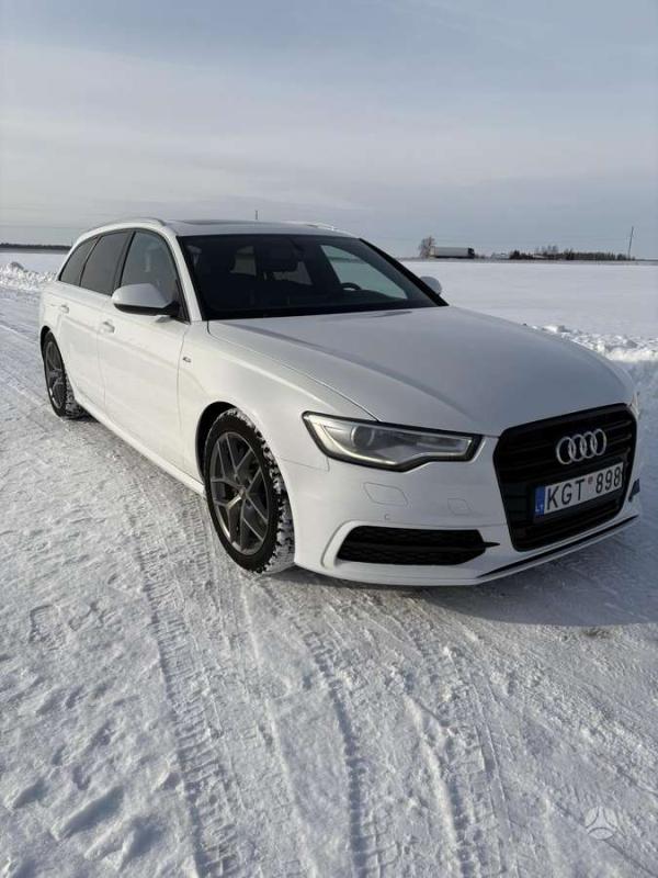 White Audi A6 2012 in Kedainiai, with an engine capacity of 3.00 L and mileage of 311 thousand km for 10900 €, photo 10 on AUTOMOTO.COM.LV