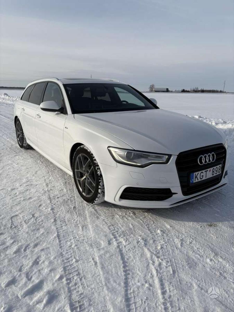 White Audi A6 2012 in Kedainiai, with an engine capacity of 3.00 L and mileage of 311 thousand km for 10900 €, photo 10 on AUTOMOTO.COM.LV