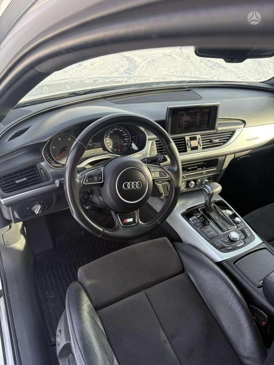 White Audi A6 2012 in Kedainiai, with an engine capacity of 3.00 L and mileage of 311 thousand km for 10900 €, photo 18 on AUTOMOTO.COM.LV