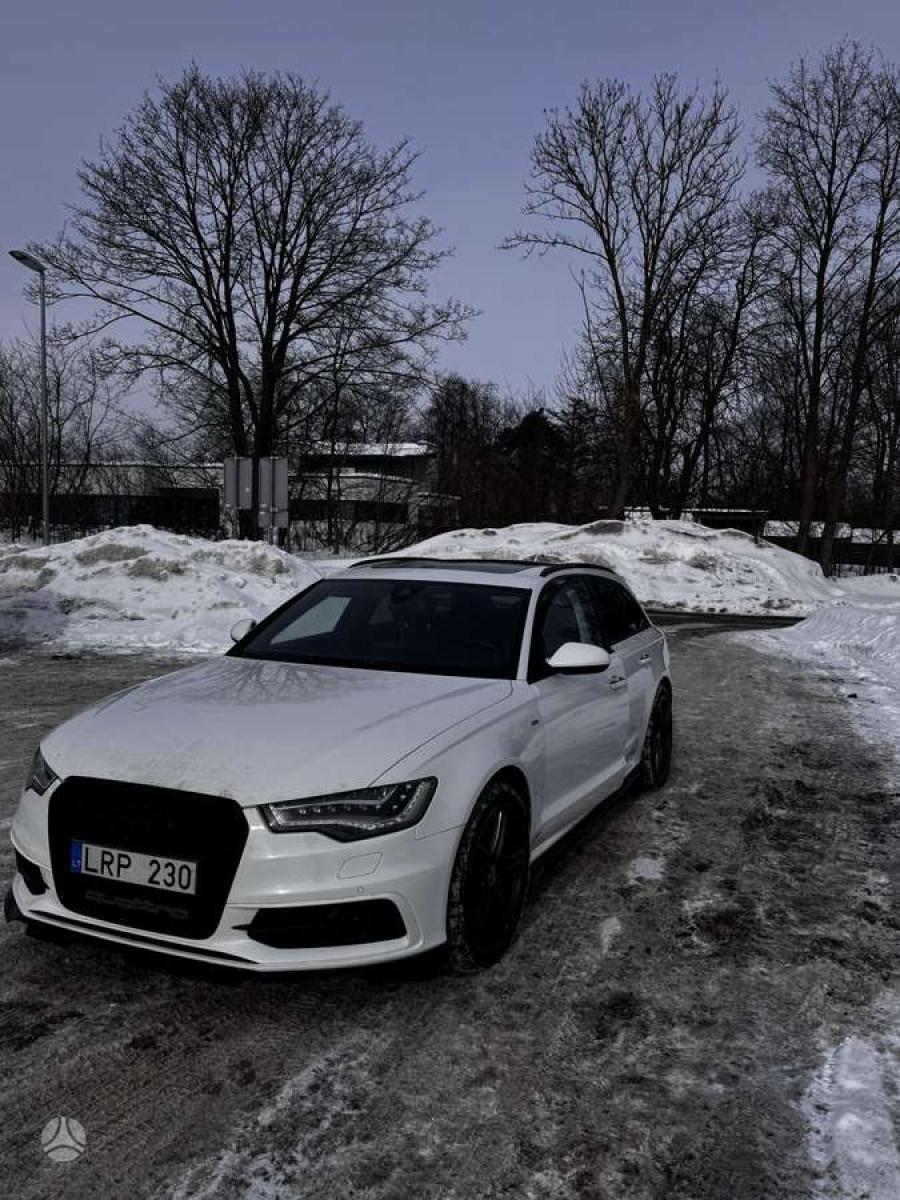 Balts Audi A6 2012 Panevēža, ar dzinēja tilpumu 3.00 L un nobraukumu 379 tūkst. km par 10000 €, foto 1 vietnē AUTOMOTO.COM.LV