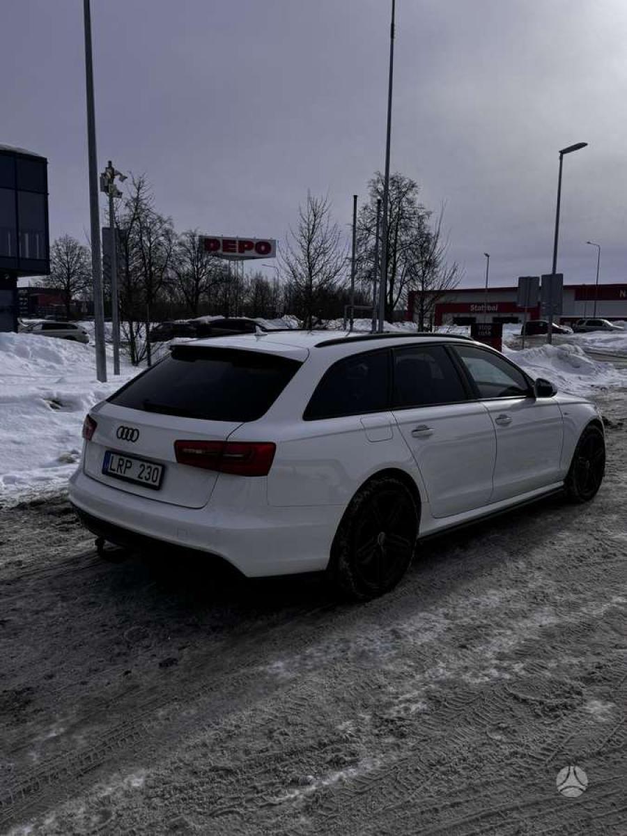 Balts Audi A6 2012 Panevēža, ar dzinēja tilpumu 3.00 L un nobraukumu 379 tūkst. km par 10000 €, foto 4 vietnē AUTOMOTO.COM.LV