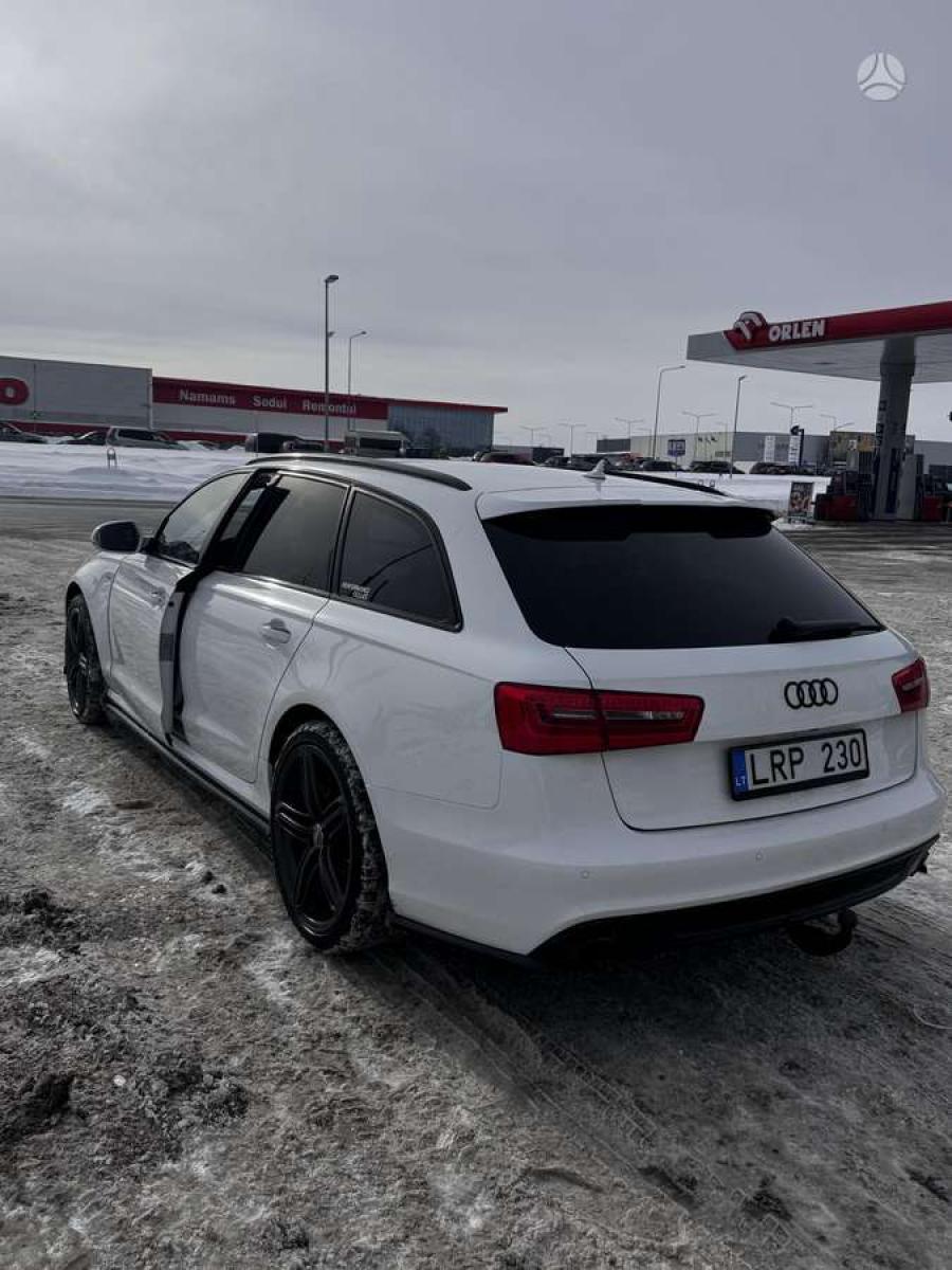 Balts Audi A6 2012 Panevēža, ar dzinēja tilpumu 3.00 L un nobraukumu 379 tūkst. km par 10000 €, foto 5 vietnē AUTOMOTO.COM.LV
