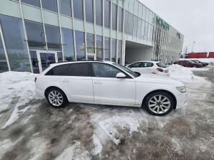 White Audi A6 2012 in Vilnius, with an engine capacity of 2.97 L and mileage of 287 thousand km for 8499 €, photo 7 on AUTOMOTO.COM.LV
