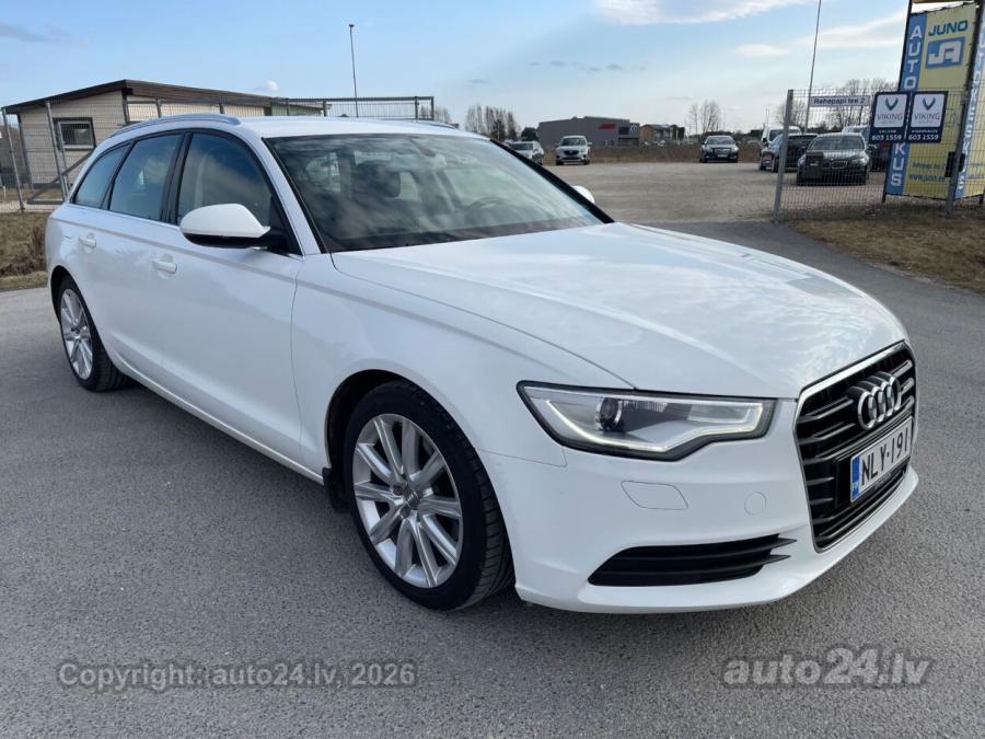 White Audi A6 2012 in Tartu, with an engine capacity of 2.00 L and mileage of 249 thousand km for 8390 €, photo 3 on AUTOMOTO.COM.LV