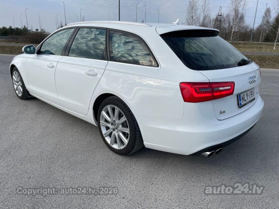 White Audi A6 2012 in Tartu, with an engine capacity of 2.00 L and mileage of 249 thousand km for 8390 €, photo 4 on AUTOMOTO.COM.LV