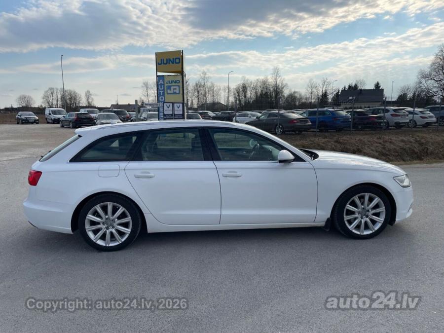 White Audi A6 2012 in Tartu, with an engine capacity of 2.00 L and mileage of 249 thousand km for 8390 €, photo 8 on AUTOMOTO.COM.LV