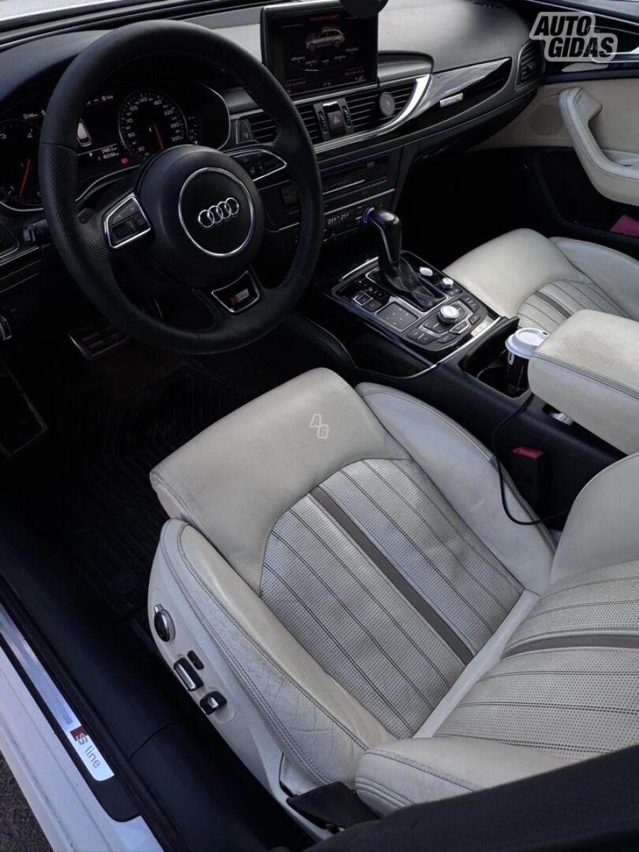 White Audi A6 2012 in Vilnius, with an engine capacity of 3.00 L and mileage of 450 thousand km for 10500 €, photo 19 on AUTOMOTO.COM.LV