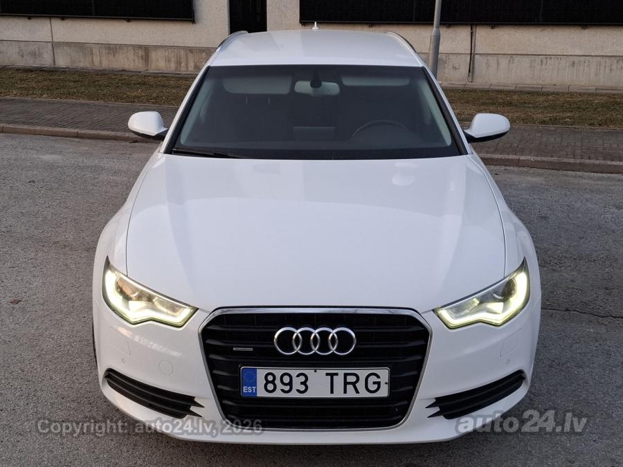 White Audi A6 2012 in Tartu, with an engine capacity of 3.00 L and mileage of 375 thousand km for 8999 €, photo 4 on AUTOMOTO.COM.LV