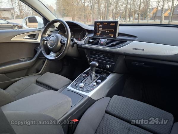 White Audi A6 2012 in Tartu, with an engine capacity of 3.00 L and mileage of 375 thousand km for 8999 €, photo 8 on AUTOMOTO.COM.LV