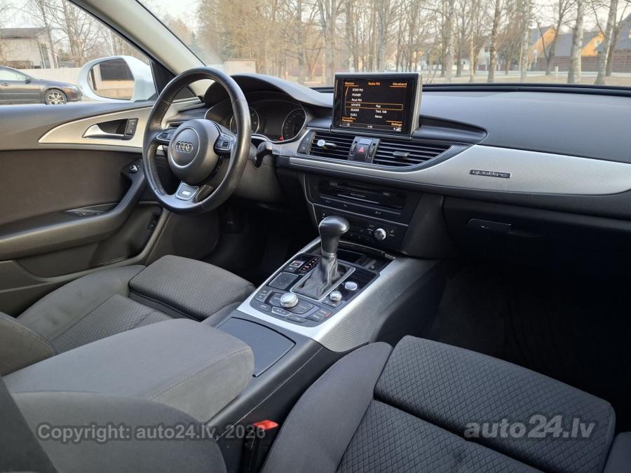 White Audi A6 2012 in Tartu, with an engine capacity of 3.00 L and mileage of 375 thousand km for 8999 €, photo 9 on AUTOMOTO.COM.LV