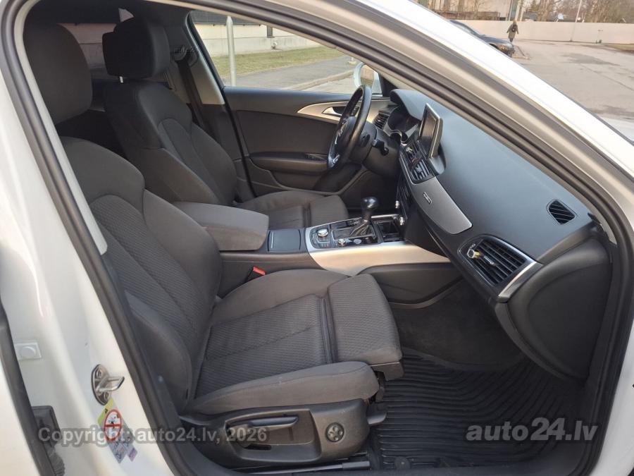 White Audi A6 2012 in Tartu, with an engine capacity of 3.00 L and mileage of 375 thousand km for 8999 €, photo 11 on AUTOMOTO.COM.LV
