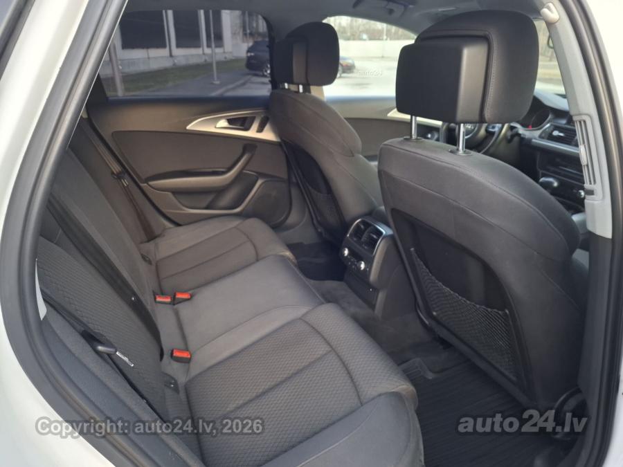 White Audi A6 2012 in Tartu, with an engine capacity of 3.00 L and mileage of 375 thousand km for 8999 €, photo 12 on AUTOMOTO.COM.LV
