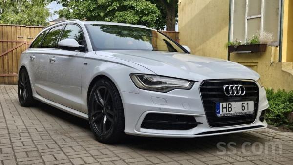 Balts Audi A6 2012 Liepāja, ar dzinēja tilpumu 2.00 L un nobraukumu 333 tūkst. km par 12800 €, foto 1 vietnē AUTOMOTO.COM.LV