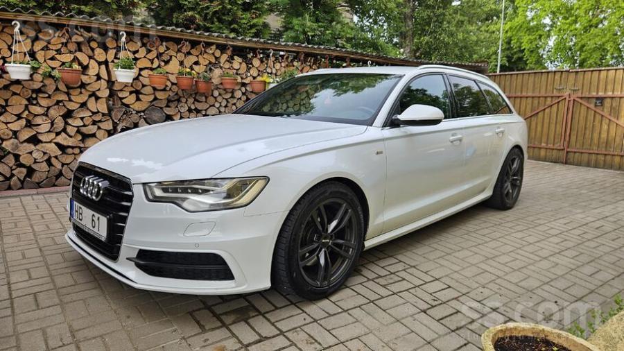 Balts Audi A6 2012 Liepāja, ar dzinēja tilpumu 2.00 L un nobraukumu 333 tūkst. km par 12800 €, foto 4 vietnē AUTOMOTO.COM.LV