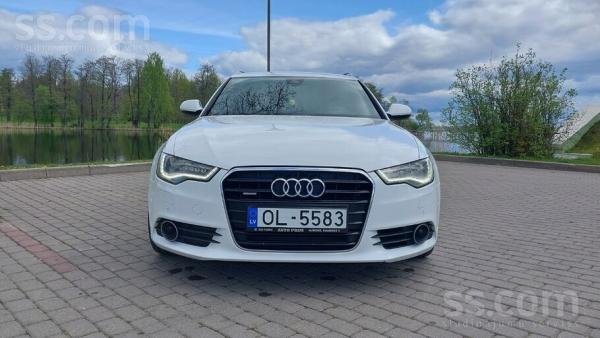 White Audi A6 2012 in Aluksne, with an engine capacity of 3.00 L and mileage of 0 thousand km for 7900 €, photo 3 on AUTOMOTO.COM.LV