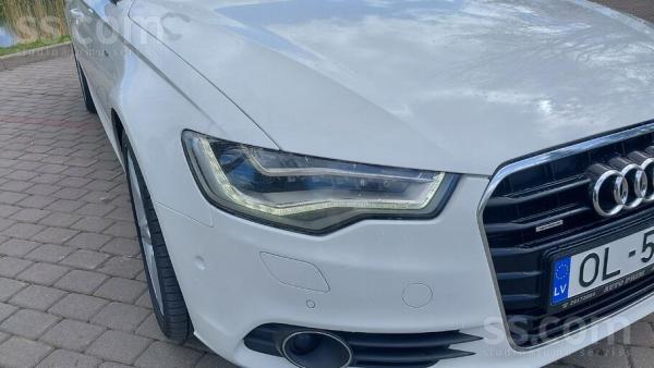 White Audi A6 2012 in Aluksne, with an engine capacity of 3.00 L and mileage of 0 thousand km for 7900 €, photo 5 on AUTOMOTO.COM.LV