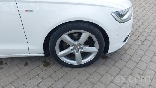 White Audi A6 2012 in Aluksne, with an engine capacity of 3.00 L and mileage of 0 thousand km for 7900 €, photo 7 on AUTOMOTO.COM.LV