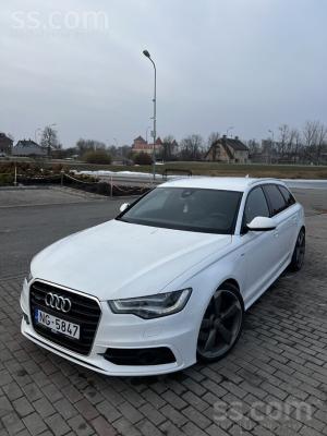 Balts Audi A6 2012 Bauska, ar dzinēja tilpumu 3.00 L un nobraukumu 292 tūkst. km par 12900 €, foto  vietnē AUTOMOTO.COM.LV