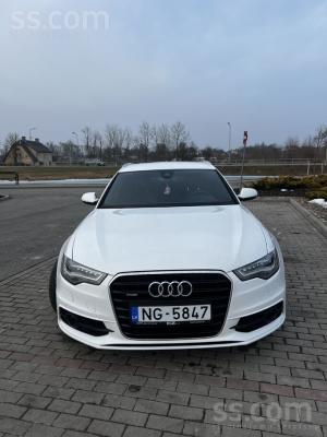 White Audi A6 2012 in Bauska, with an engine capacity of 3.00 L and mileage of 292 thousand km for 12900 €, photo 3 on AUTOMOTO.COM.LV