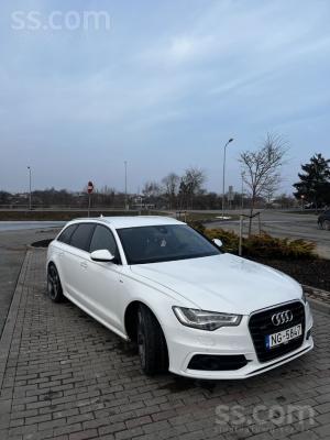 White Audi A6 2012 in Bauska, with an engine capacity of 3.00 L and mileage of 292 thousand km for 12900 €, photo 4 on AUTOMOTO.COM.LV