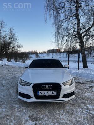 White Audi A6 2012 in Bauska, with an engine capacity of 3.00 L and mileage of 286 thousand km for 14000 €, photo 3 on AUTOMOTO.COM.LV