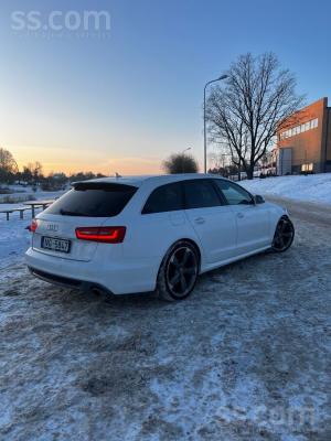 White Audi A6 2012 in Bauska, with an engine capacity of 3.00 L and mileage of 286 thousand km for 14000 €, photo 5 on AUTOMOTO.COM.LV