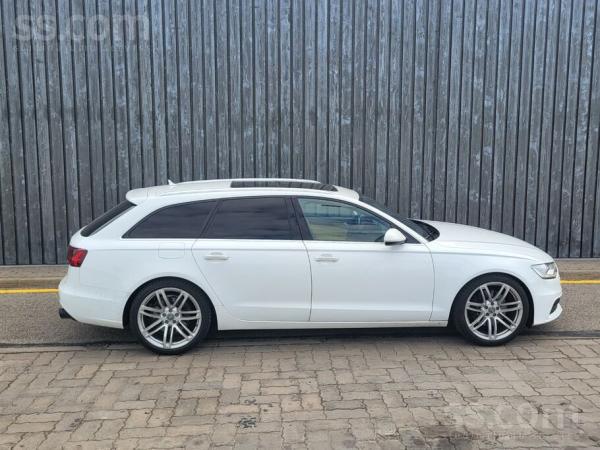 White Audi A6 2012 in Riga, with an engine capacity of 3.00 L and mileage of 344 thousand km for 11200 €, photo 5 on AUTOMOTO.COM.LV