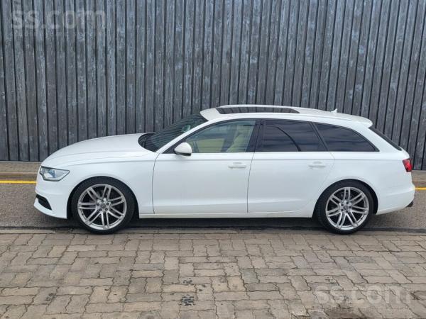 White Audi A6 2012 in Riga, with an engine capacity of 3.00 L and mileage of 344 thousand km for 11200 €, photo 10 on AUTOMOTO.COM.LV