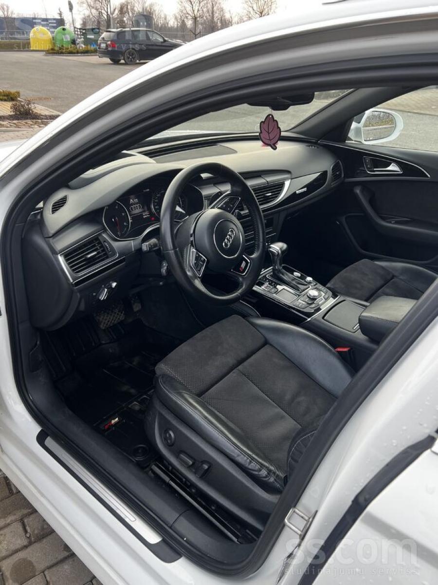 Balts Audi A6 2012 Bauska, ar dzinēja tilpumu 3.00 L un nobraukumu 296 tūkst. km par 12900 €, foto 8 vietnē AUTOMOTO.COM.LV