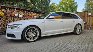Balts Audi A6 2012 Liepāja, ar dzinēja tilpumu 2.00 L un nobraukumu 333 tūkst. km par 10000 €, foto  vietnē AUTOMOTO.COM.LV