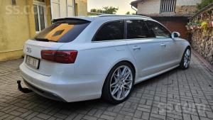 White Audi A6 2012 in Liepaja, with an engine capacity of 2.00 L and mileage of 333 thousand km for 10000 €, photo 3 on AUTOMOTO.COM.LV