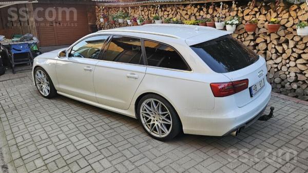 White Audi A6 2012 in Liepaja, with an engine capacity of 2.00 L and mileage of 333 thousand km for 10000 €, photo 3 on AUTOMOTO.COM.LV
