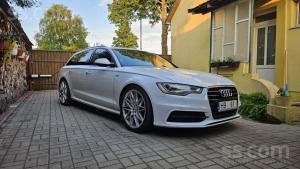 White Audi A6 2012 in Liepaja, with an engine capacity of 2.00 L and mileage of 333 thousand km for 10000 €, photo 5 on AUTOMOTO.COM.LV