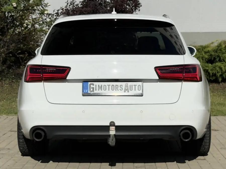 White Audi A6 2012 in Riga, with an engine capacity of 3.00 L and mileage of 338 thousand km for 9150 €, photo 7 on AUTOMOTO.COM.LV