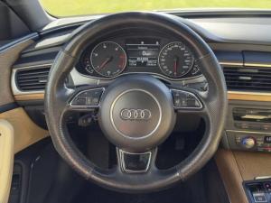 White Audi A6 2012 in Riga, with an engine capacity of 3.00 L and mileage of 338 thousand km for 9150 €, photo 13 on AUTOMOTO.COM.LV