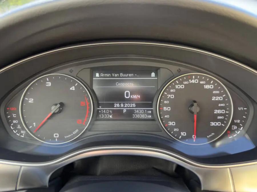 White Audi A6 2012 in Riga, with an engine capacity of 3.00 L and mileage of 338 thousand km for 9150 €, photo 16 on AUTOMOTO.COM.LV