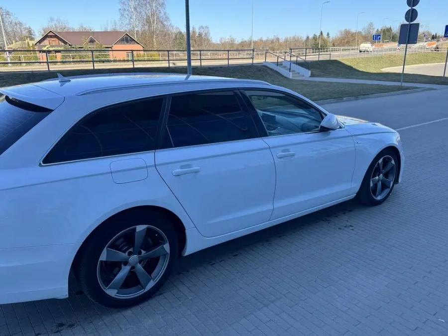 White Audi A6 2012 in Rezekne, with an engine capacity of 2.00 L and mileage of 190 thousand km for 9200 €, photo 5 on AUTOMOTO.COM.LV