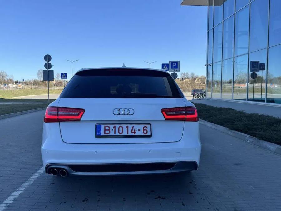 White Audi A6 2012 in Rezekne, with an engine capacity of 2.00 L and mileage of 190 thousand km for 9200 €, photo 6 on AUTOMOTO.COM.LV