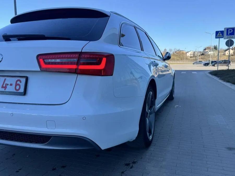 White Audi A6 2012 in Rezekne, with an engine capacity of 2.00 L and mileage of 190 thousand km for 9200 €, photo 7 on AUTOMOTO.COM.LV