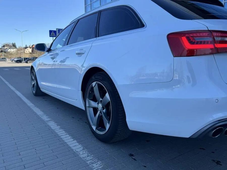 White Audi A6 2012 in Rezekne, with an engine capacity of 2.00 L and mileage of 190 thousand km for 9200 €, photo 8 on AUTOMOTO.COM.LV