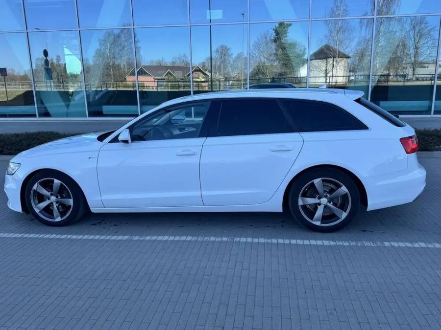 White Audi A6 2012 in Rezekne, with an engine capacity of 2.00 L and mileage of 190 thousand km for 9200 €, photo 9 on AUTOMOTO.COM.LV