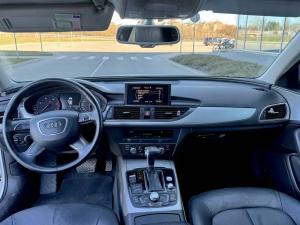 White Audi A6 2012 in Rezekne, with an engine capacity of 2.00 L and mileage of 190 thousand km for 9200 €, photo 11 on AUTOMOTO.COM.LV