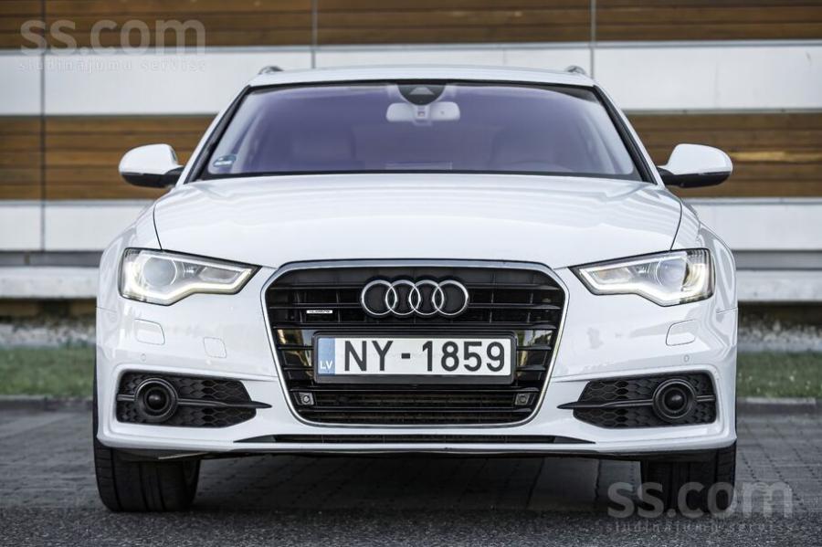 Balts Audi A6 2012 Jūrmala, ar dzinēja tilpumu 3.00 L un nobraukumu 322 tūkst. km par 11999 €, foto 11 vietnē AUTOMOTO.COM.LV