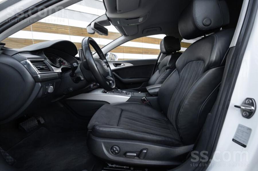 Balts Audi A6 2012 Jūrmala, ar dzinēja tilpumu 3.00 L un nobraukumu 322 tūkst. km par 11999 €, foto 14 vietnē AUTOMOTO.COM.LV